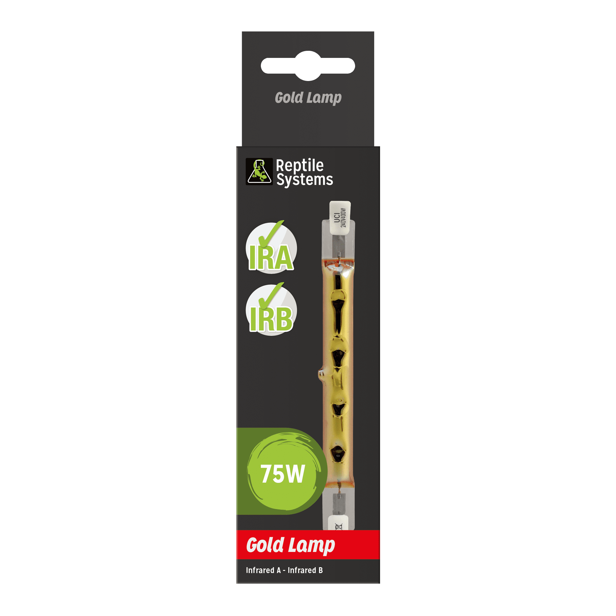 Gold Infrared Replacement Lamp 75w