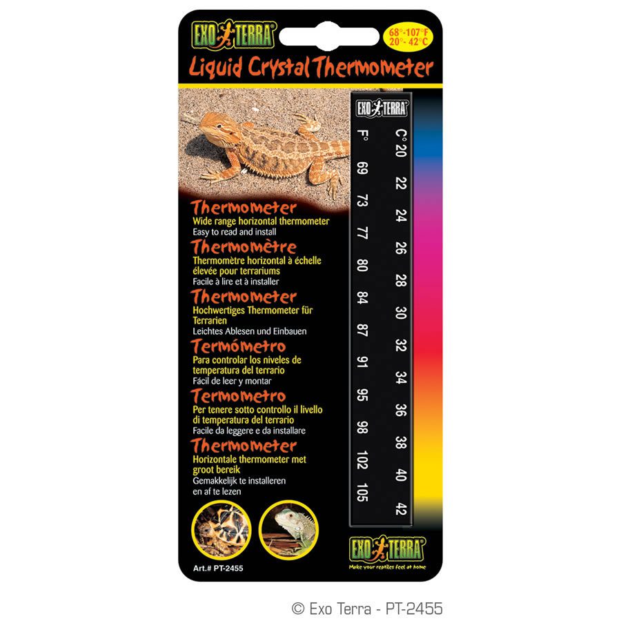 Exo-Terra Liquid Crystal Thermometer | Aqua Group