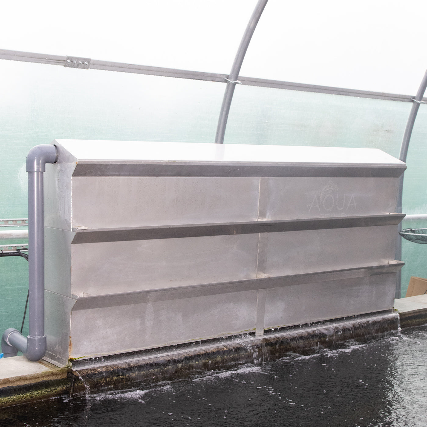 Aqua Group 3 Tier Bakki Shower Stainless Steel | Koi Pond Filtration